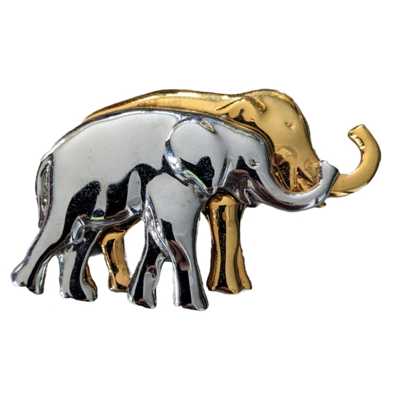 Liz Claiborne | Jewelry | Vintage Liz Claiborne Two Tone Silver And ...